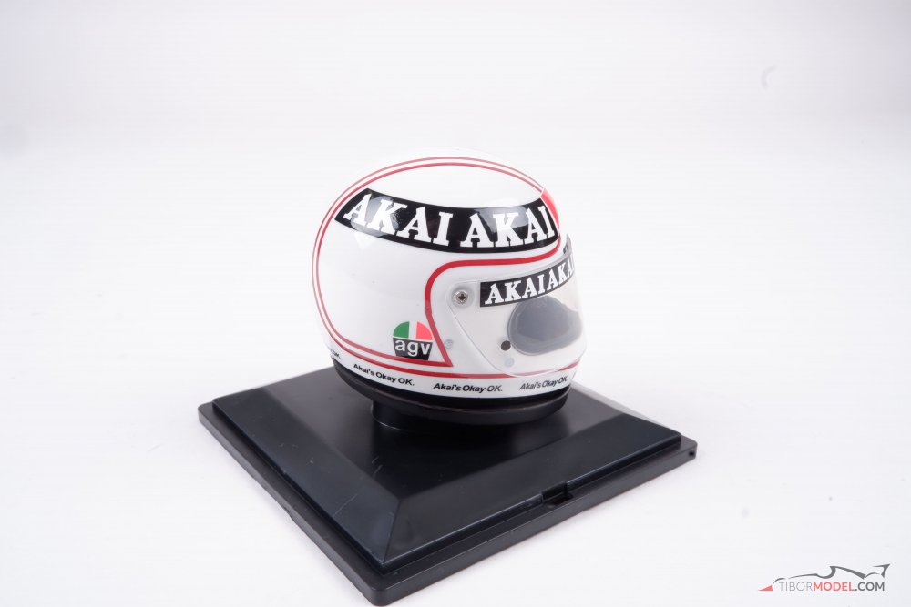 Helmet Alan Jones 1980 Williams, 1:5 Spark | Tibormodel.com
