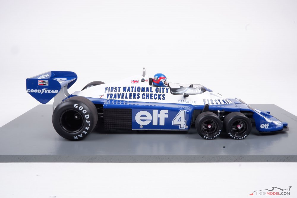 Model Tyrrell P34 Depailler 1977 Kanada, 1:18 Spark | Tibormodel.com