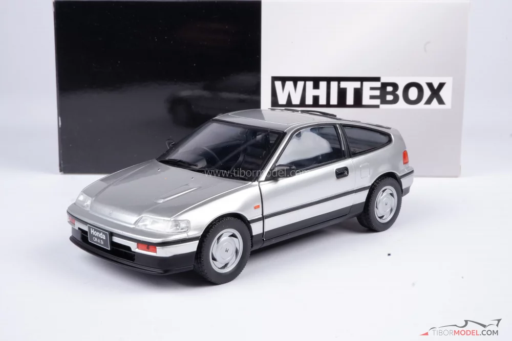 Model car Honda CR-X RHD, 1:24 Whitebox | Tibormodel.com