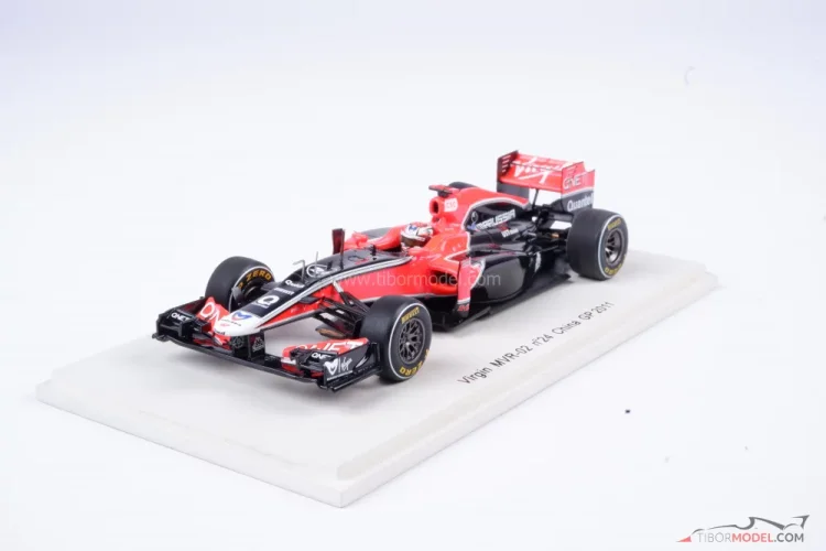 Model car Marussia MVR-02 Glock 2011, 1:43 Spark | Tibormodel.com