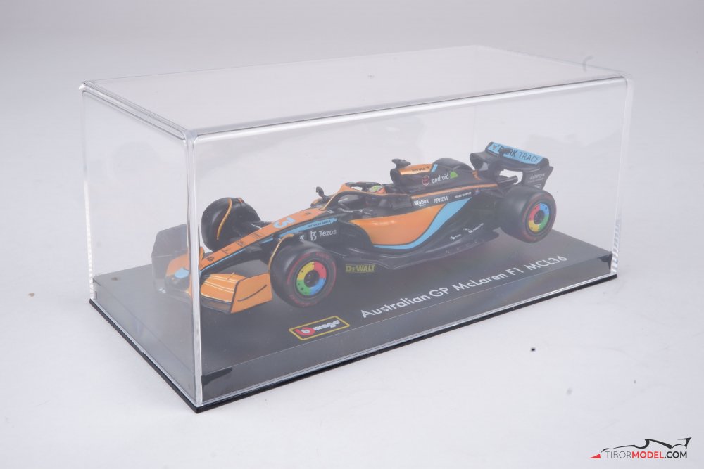Model car McLaren MCL36 Ricciardo 2022, 1:43 Bburago | Tibormodel.com