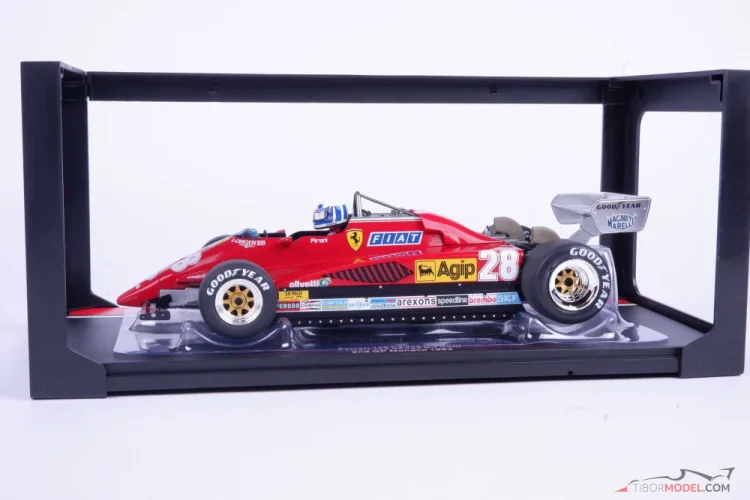 Model car Ferrari 126C2 Pironi 1982, 1:18 MCG | Tibormodel.com