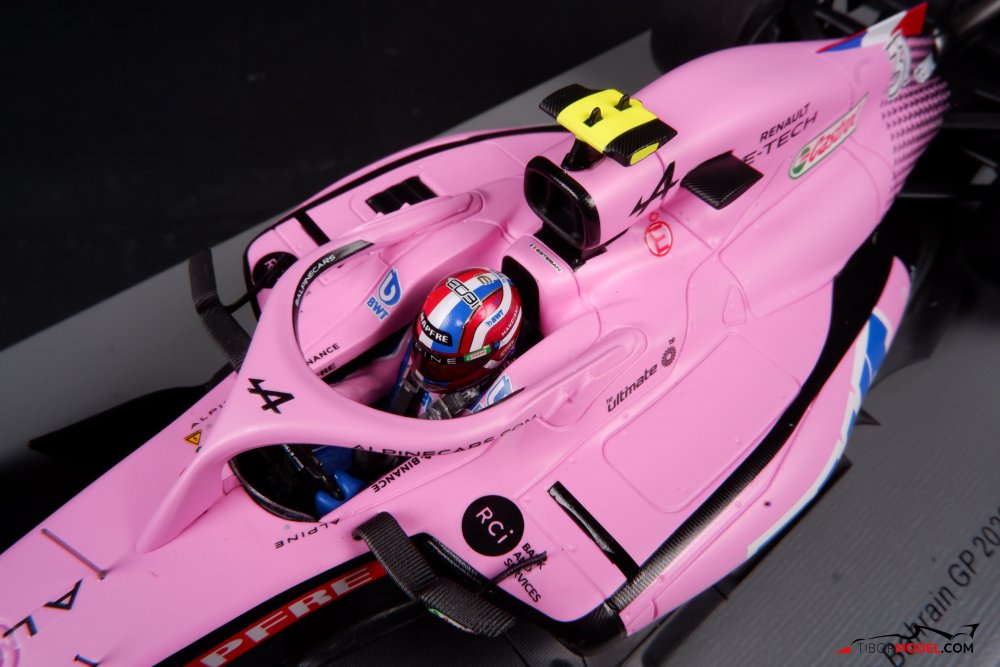 Model car Alpine A522 Esteban Ocon 2022, Spark | Tibormodel.com
