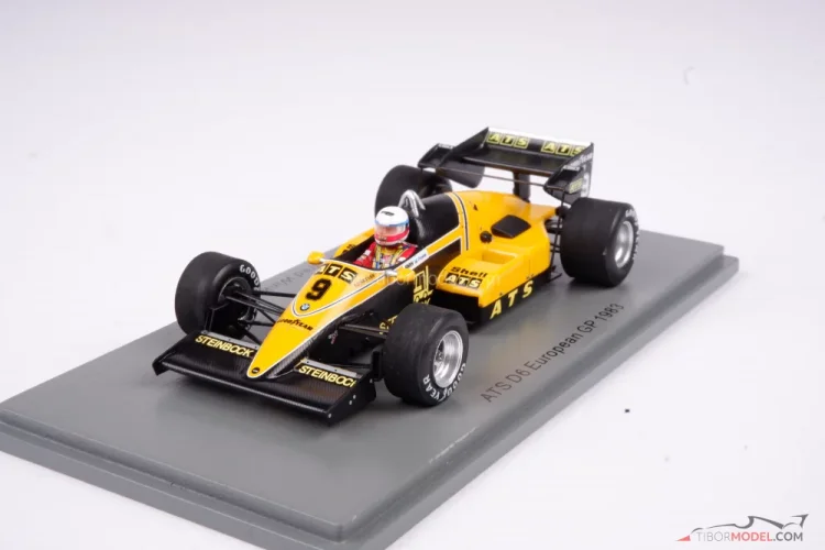 Model car ATS D6 Winkelhock 1983, EU, 1:43 Spark | Tibormodel.com