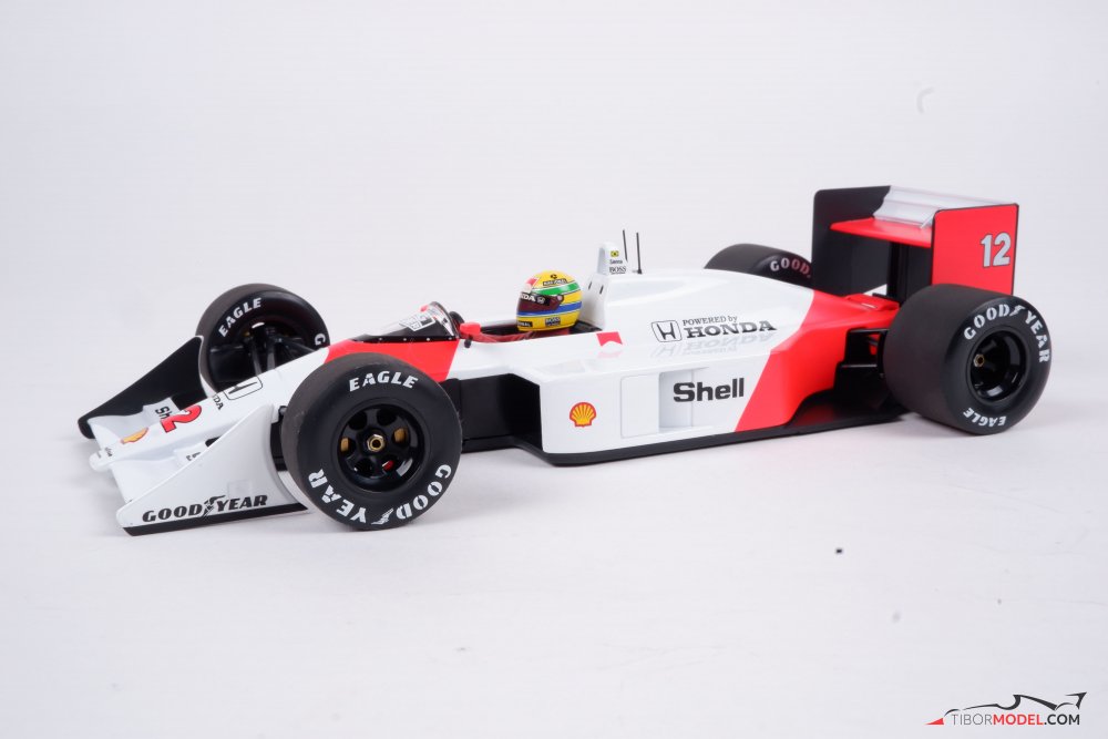 Model car McLaren MP4/4 Senna 1988, Minichamps | Tibormodel.com