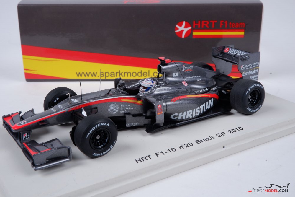 Model car HRT F110 Klien 2010, 1:43 Spark | Tibormodel.com