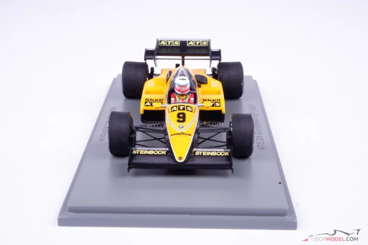 Model car ATS D6 Winkelhock 1983, EU, 1:43 Spark | Tibormodel.com