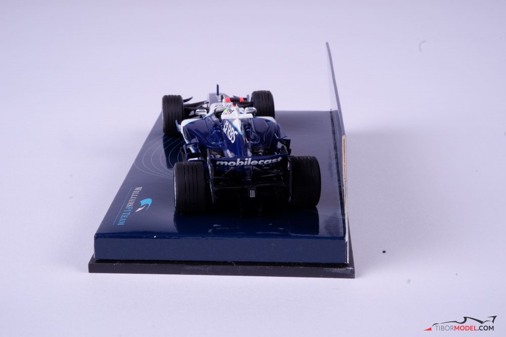 Model car Williams FW28 Webber 2006, 1:43 Minichamps | Tibormodel.com