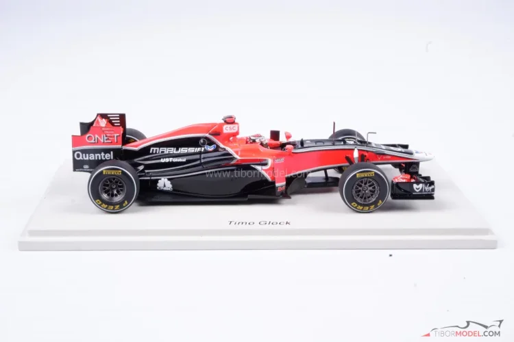 Model car Marussia MVR-02 Glock 2011, 1:43 Spark | Tibormodel.com
