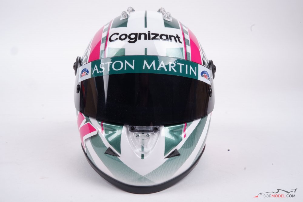 Mini helmet Nico Hulkenberg 2022 Aston Martin, | Tibormodel.com