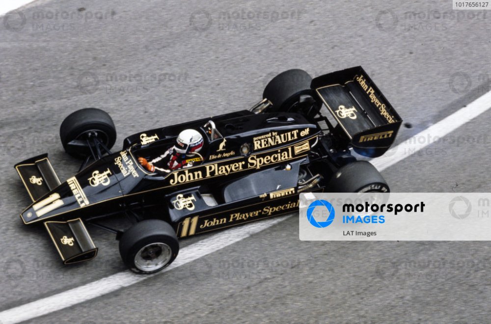 Model Lotus 93T De Angelis 1983, GP Replicas | Tibormodel.com
