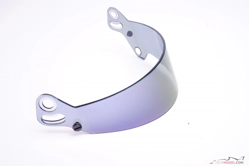 Mini helmet visor shield purple, for Bell 1:2 scale | Tibormodel.com