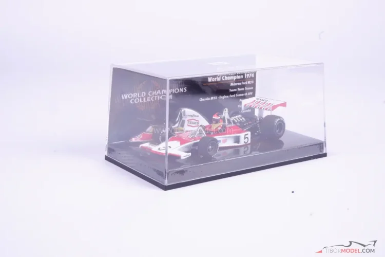 Model McLaren M23 Fittipaldi 1974, 1:43 Minichamps | Tibormodel.com
