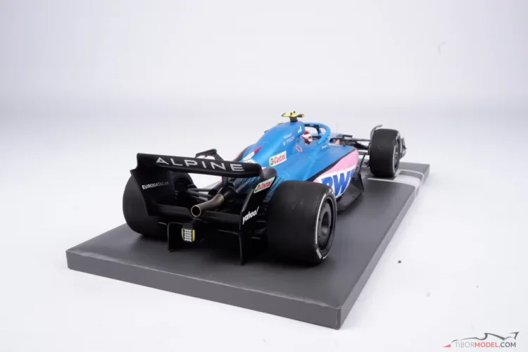 Model car Alpine A522 Ocon 2022, 1:18 Minichamps | Tibormodel.com