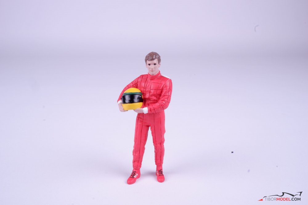 Model Figure Ayrton Senna, 1:18 American Diorama | Tibormodel.com