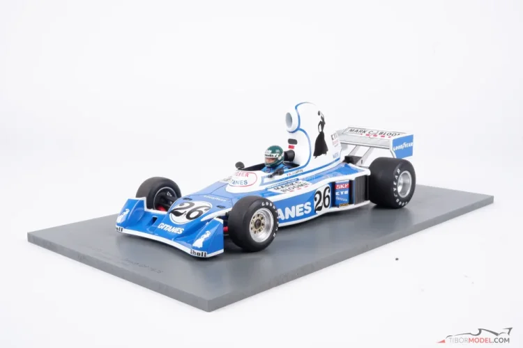 Model Ligier JS5 Laffite 1976 Long Beach, 1:18 Spark | Tibormodel.com