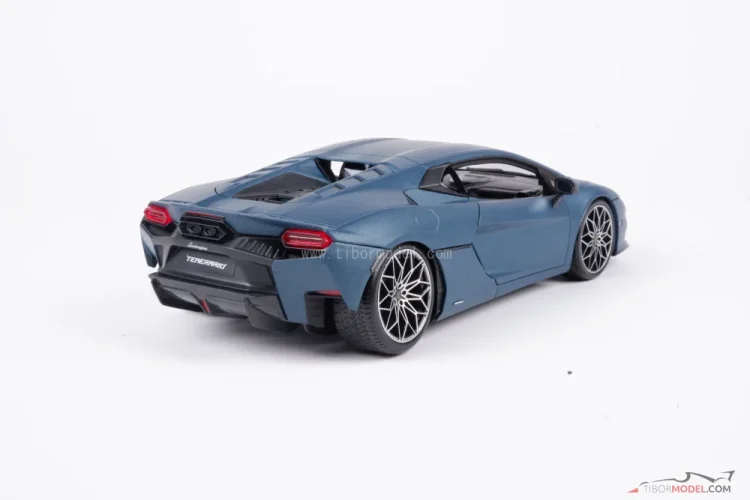 Model car Lamborghini Temerario blue, 1:18 Bburago | Tibormodel.com
