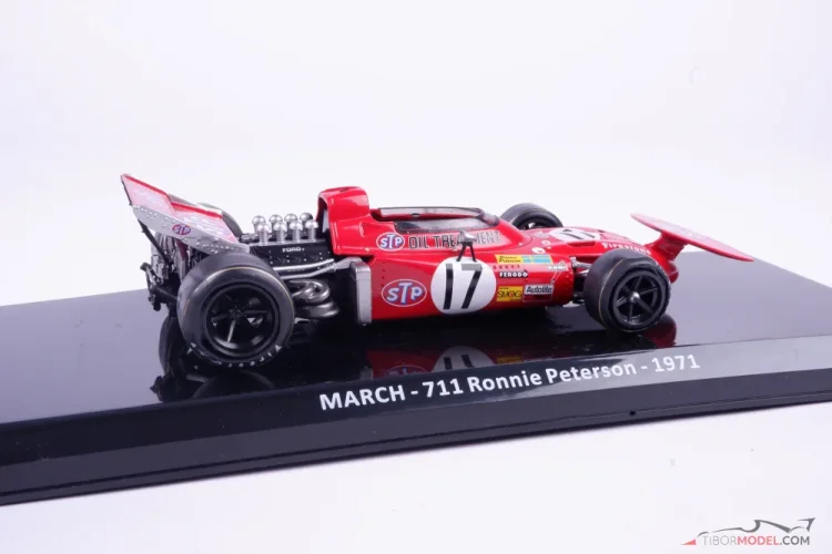 Model car March 711 Peterson 1971, 1:24 scale | Tibormodel.com