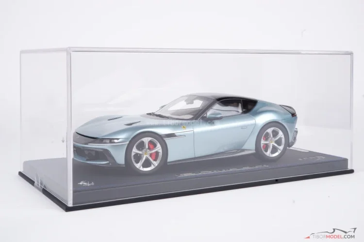 Model car Ferrari 12Cilindri Coupé celeste, 1:18 BBR | Tibormodel.com