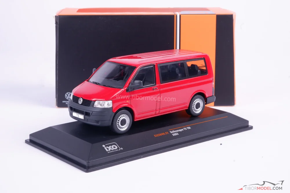 Model van VW Transporter T5 TDI, 1:43 Ixo | Tibormodel.com