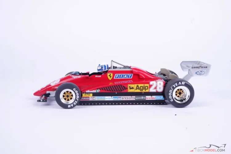 Model car Ferrari 126C2 Pironi 1982, 1:18 MCG | Tibormodel.com