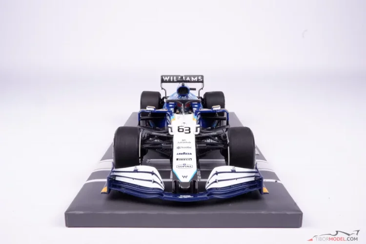 Model car Williams FW43B Russell 2021, Minichamps | Tibormodel.com