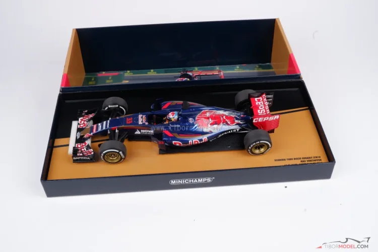 Model car Toro Rosso STR10 Verstappen 2015, Minichamps | Tibormodel.com