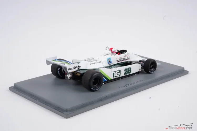 Model Williams FW07 Regazzoni British GP 1979, 1:43 Spark | Tibormodel.com