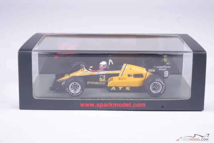 Model ATS D6 Winkelhock 1983 Európa, 1:43 Spark | Tibormodel.com