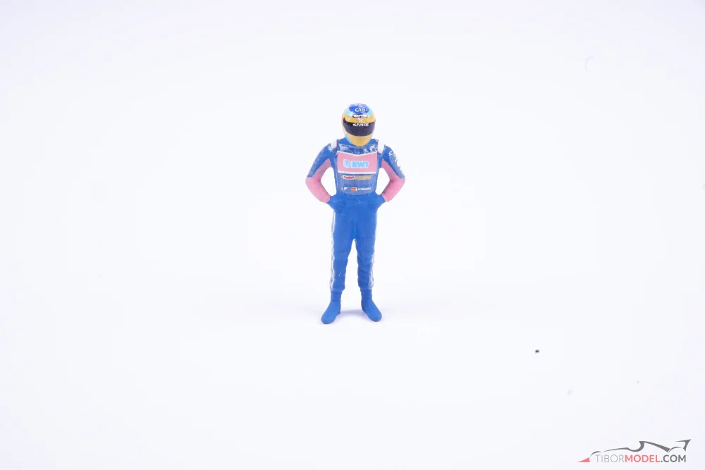 Figure Fernando Alonso 2022 Alpine, 1:43 Cartrix | Tibormodel.com