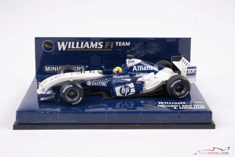 Model Williams FW26 R. Schumacher 2004, Minichamps | Tibormodel.com