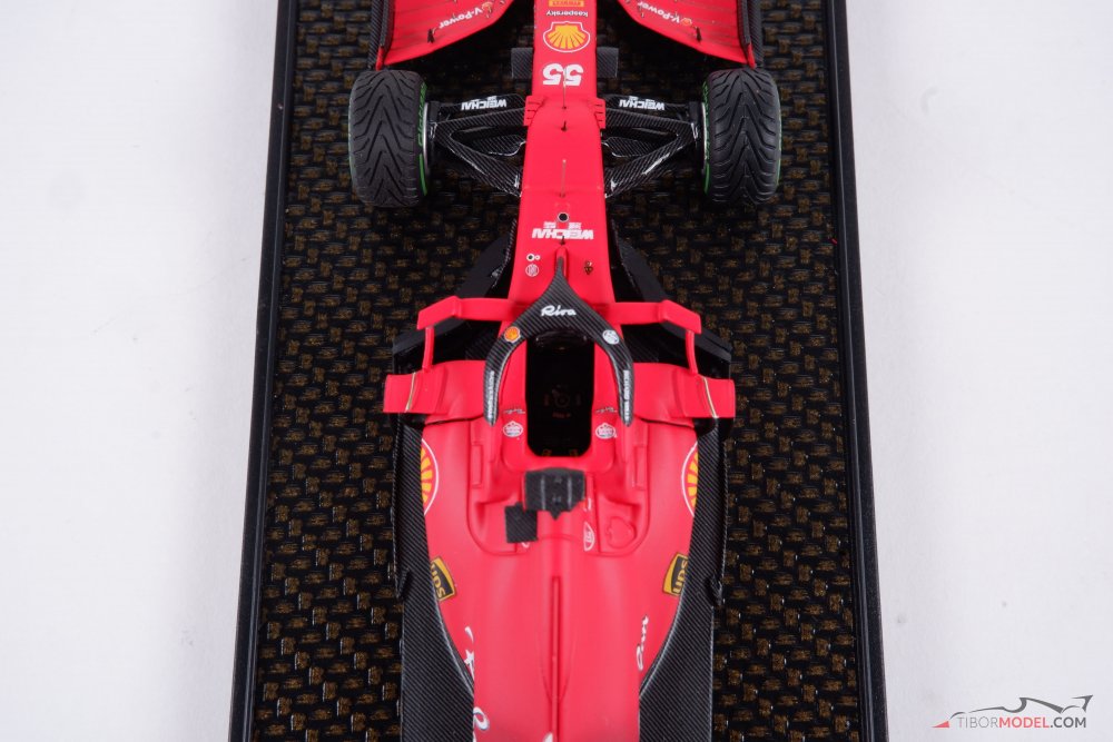 Model car Ferrari SF21 Carlos Sainz 2021, 1:43 BBR | Tibormodel.com