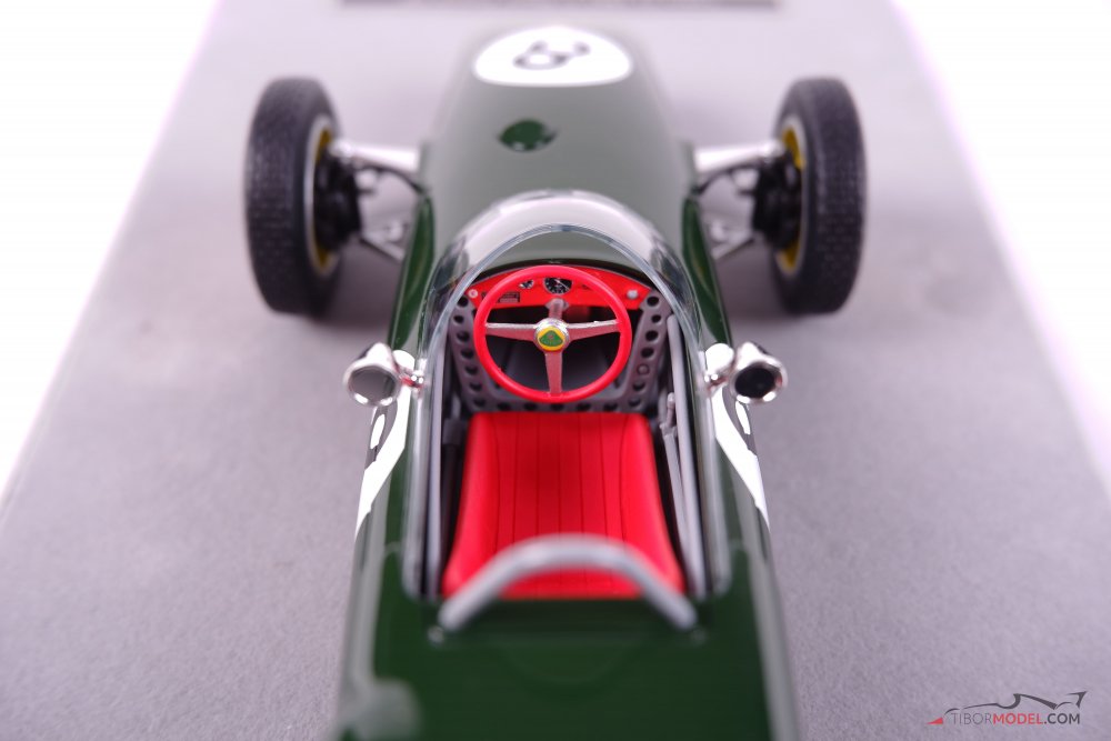 Model car Lotus 21 Jim Clark 1961, 1:18 Tecnomodel | Tibormodel.com