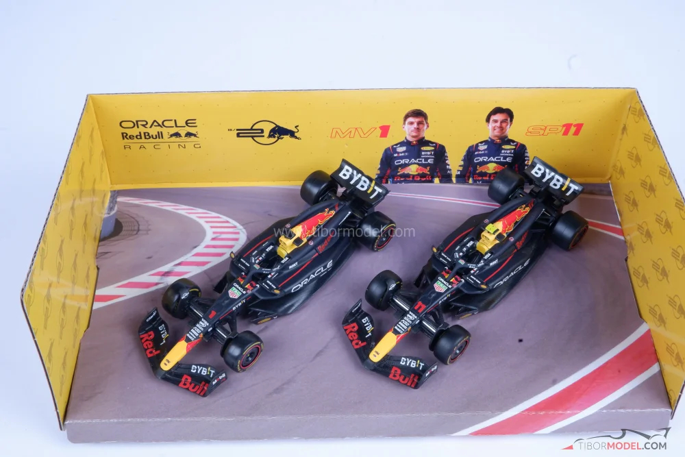 Model car Red Bull RB20 doublepack 2024, 1:43 Bburago | Tibormodel.com