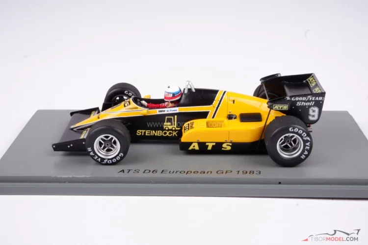 Model ATS D6 Winkelhock 1983 Európa, 1:43 Spark | Tibormodel.com