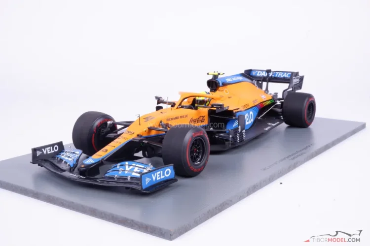 Model car McLaren MCL35M Lando Norris 2021, Spark | Tibormodel.com