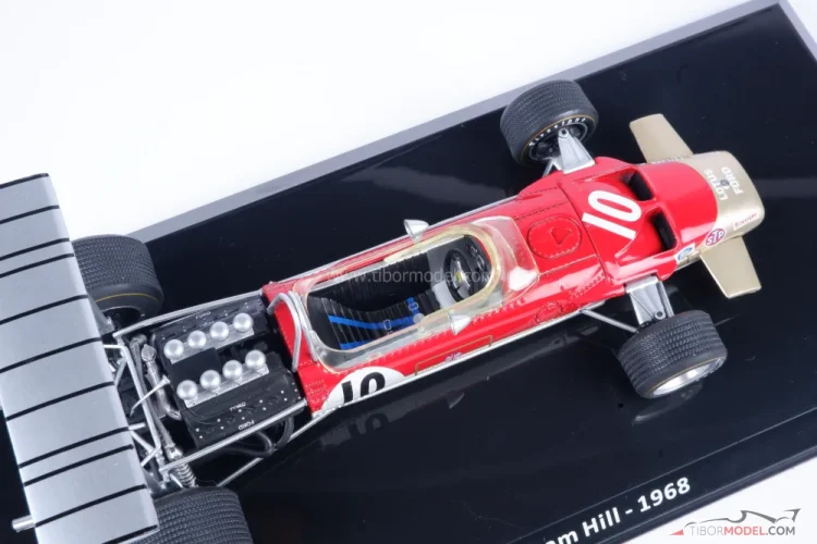 Model Lotus 49b Graham Hill 1968, mierka 1:24 | Tibormodel.com