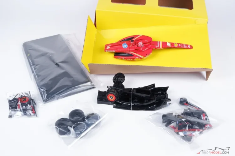 Model kit Ferrari SF-24 Leclerc, Bburago | Tibormodel.com