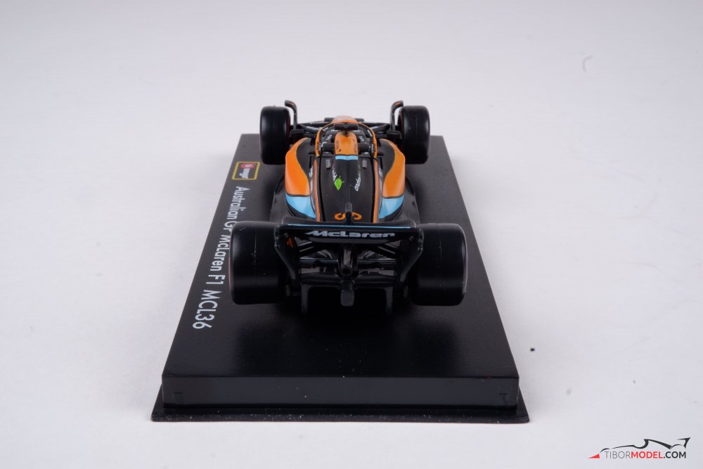 Model car McLaren MCL36 Ricciardo 2022, 1:43 Bburago | Tibormodel.com
