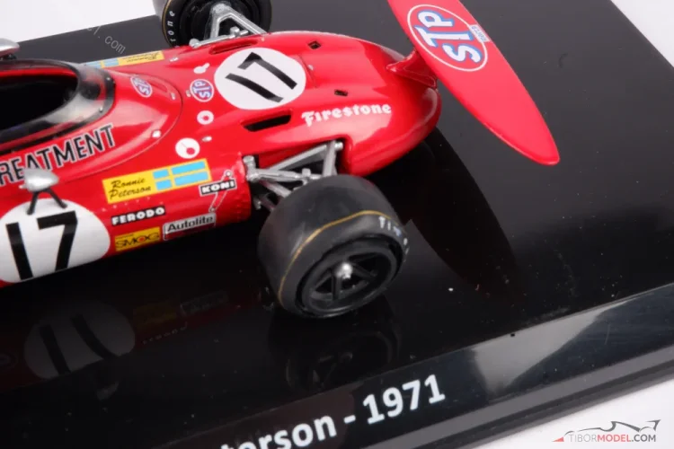 Model car March 711 Peterson 1971, 1:24 scale | Tibormodel.com