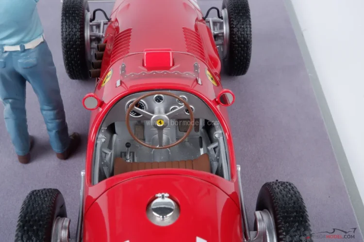 Model car Ferrari 500 F2 Ascari 1952, 1:18 Tecnomodel | Tibormodel.com