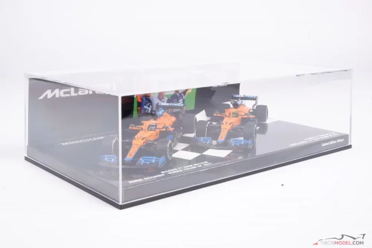 Model car McLaren MCL35M Double Monza, 1:43 Minichamps | Tibormodel.com
