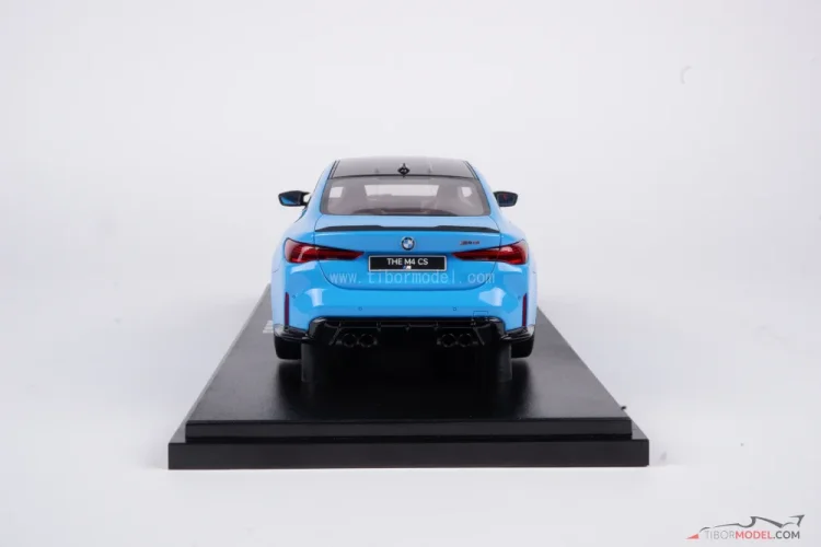 Model car BMW M4 CS blue, 1:18 GT Spirit | Tibormodel.com