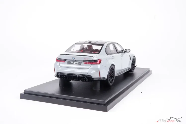 Model car BMW M3 CS grey, 1:18 GT Spirit | Tibormodel.com