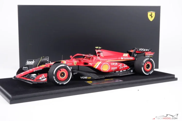 Model Ferrari SF-24 Sainz 2024 Australia, 1:18 Looksmart | Tibormodel.com