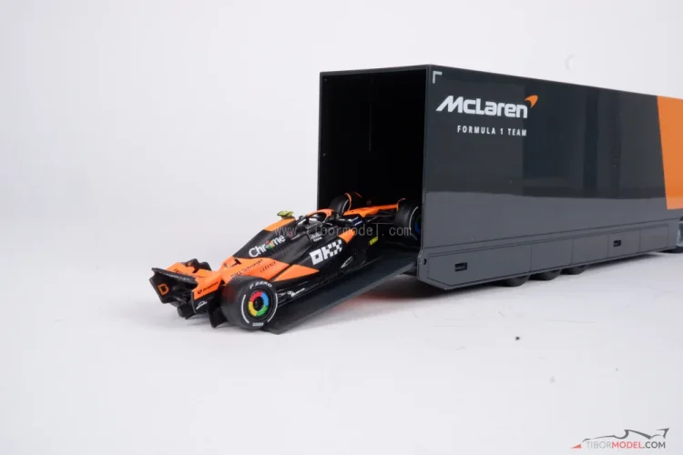 Model kamion McLaren F1 team 1:43 Bburago | Tibormodel.com