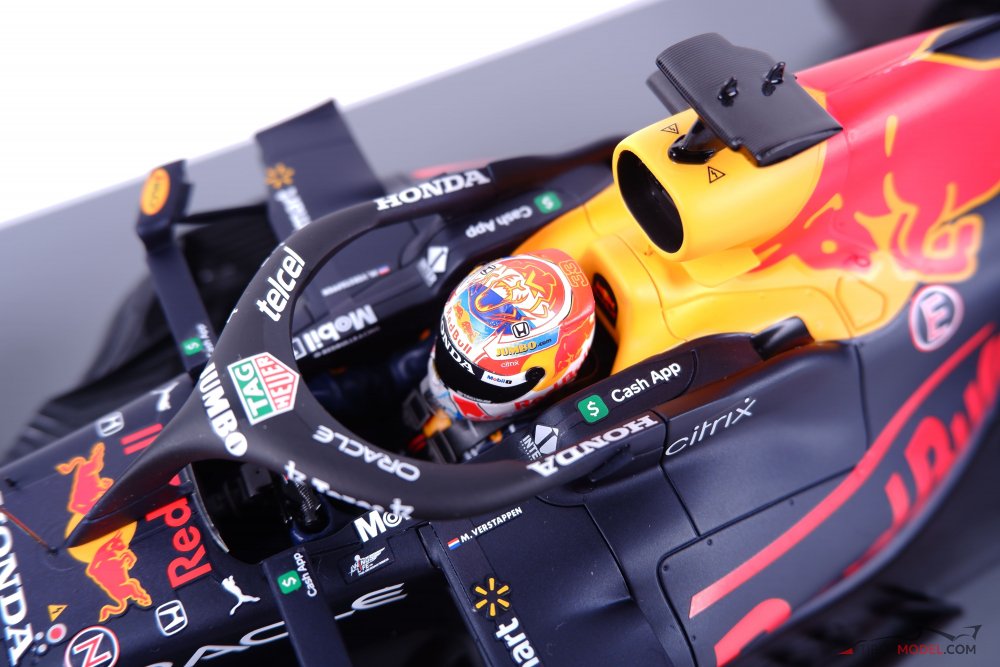 Model car Red Bull RB16b Verstappen 2021, 1:12 Spark | Tibormodel.com