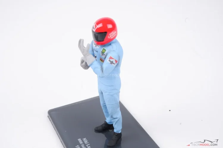 Figurka Niki Lauda 1973 BRM Monza, měřítko 1:18 | Tibormodel.com